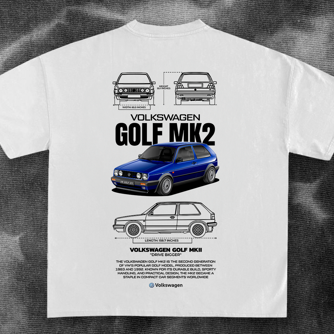 Car t-shirt design - VW MKII – Pardell