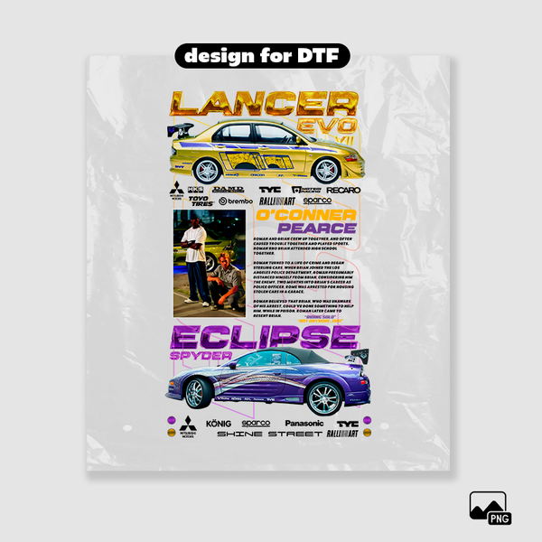 Lancer Evo - Eclipse - fast & furious – Pardell