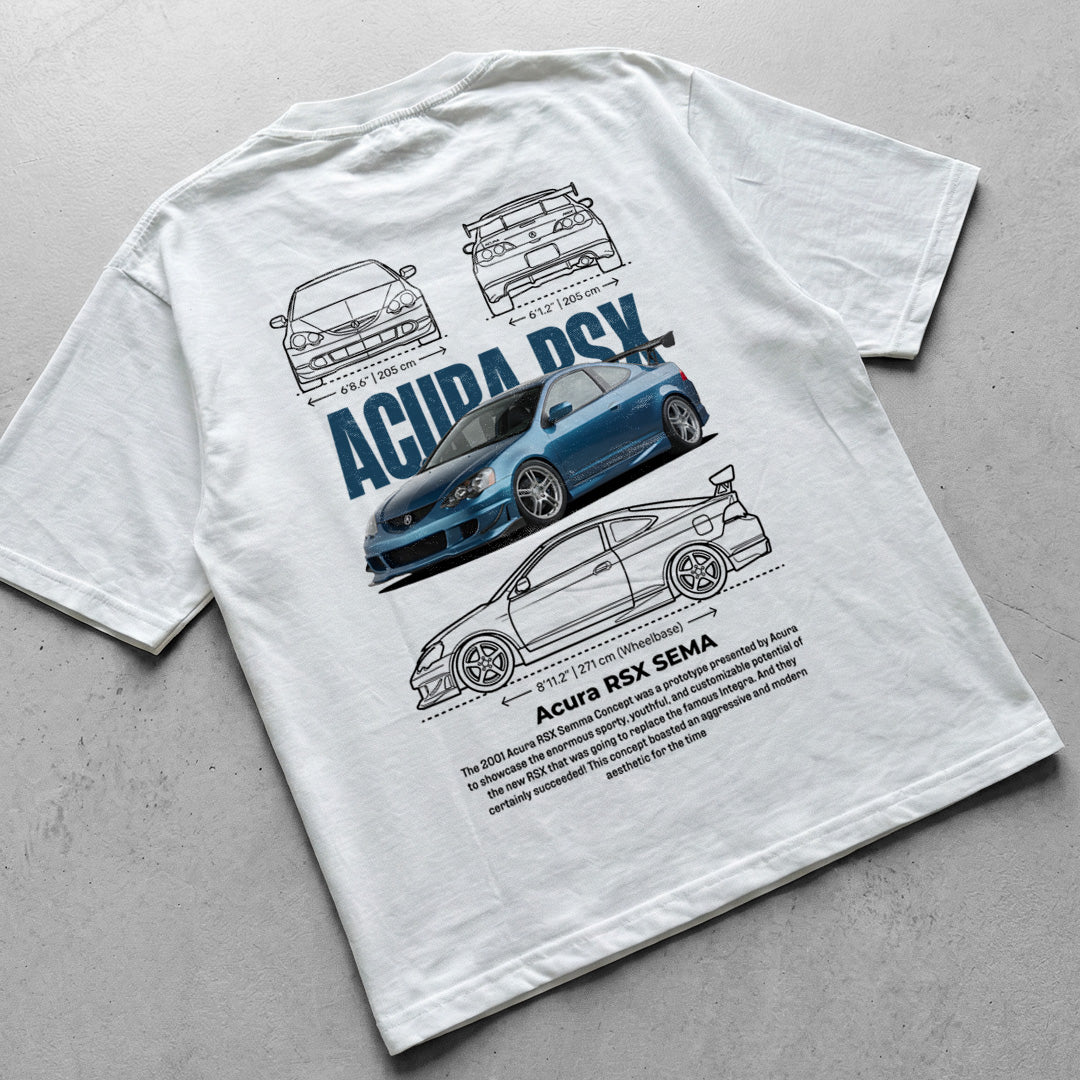 Car t-shirt design Acura RSX sema - Pardell