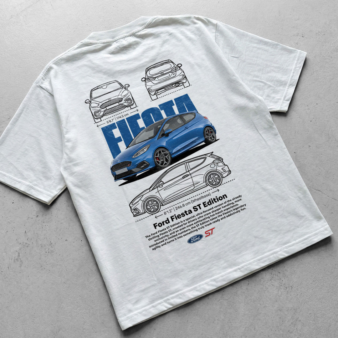 Car t-shirt design Ford Fiesta ST edition - Pardell