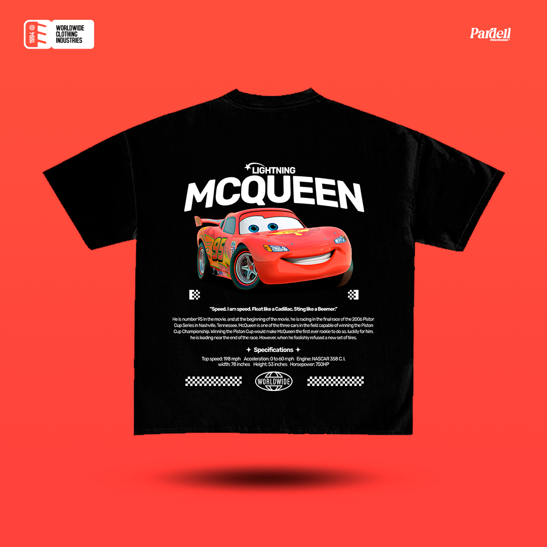 Lightning Mcqueen Cars / T-shirt design – Pardell