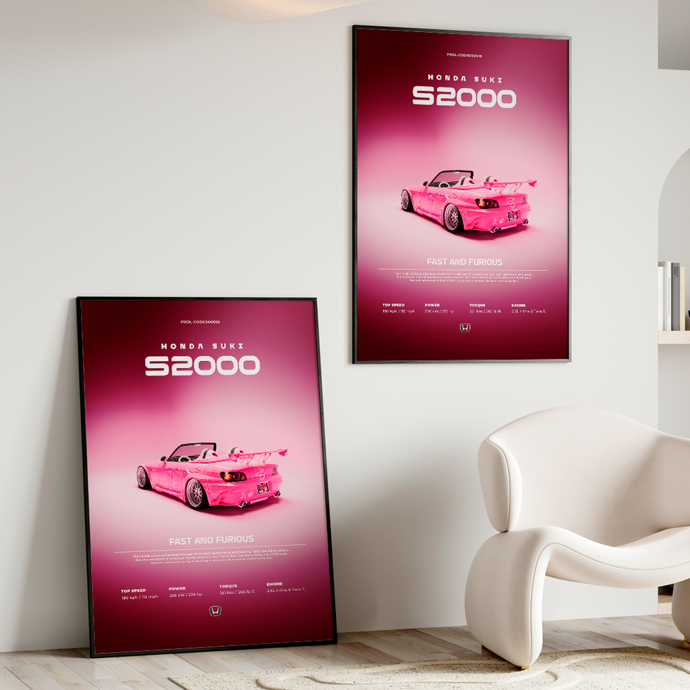 Honda S2000 Suki poster for printing0 – Pardell