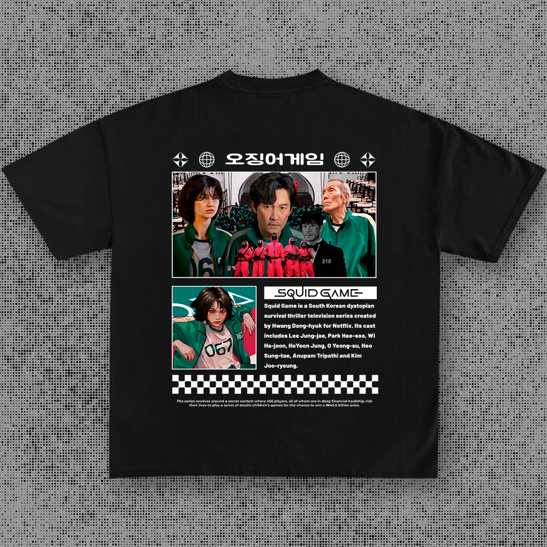 Squid Game - t-shirt design – Pardell