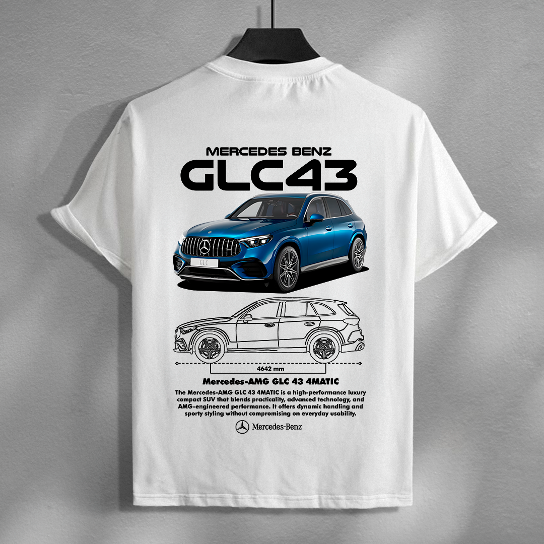 car t-shirt design - Mercedes-AMG GLC 43 4MATIC – Pardell