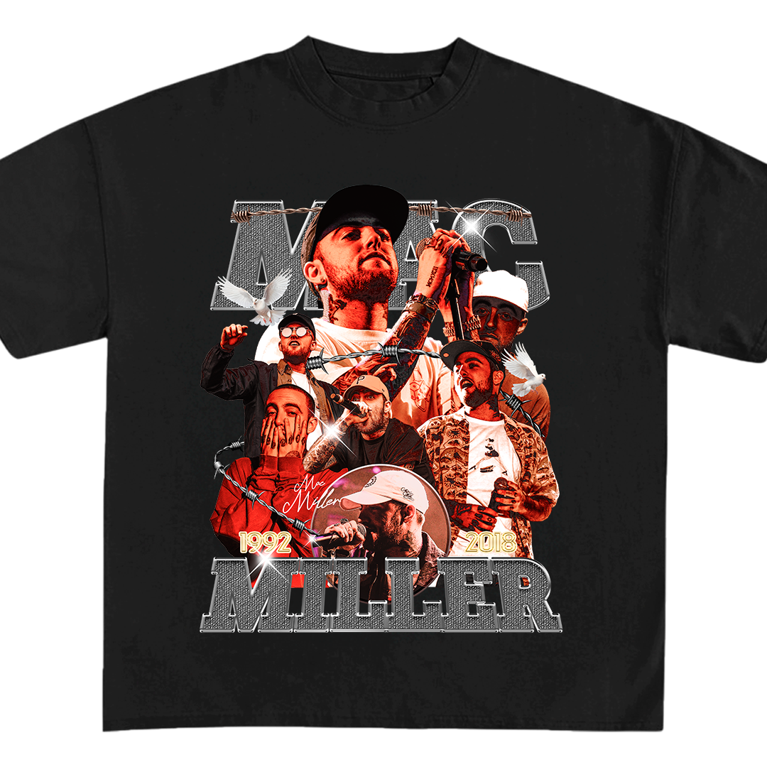 Mac Miller Singer - bootleg design PNG – Pardell