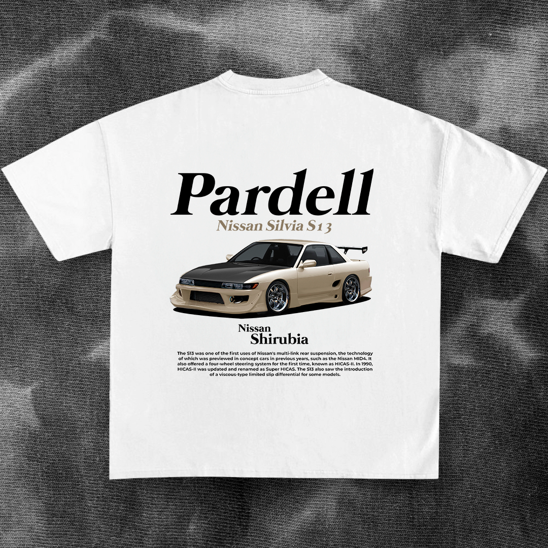 Nissan Silvia S13 Gold - t-shirt design – Pardell