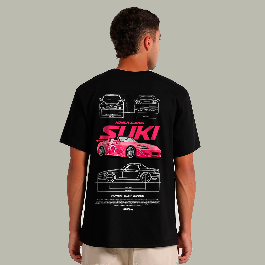 Plantilla Honda Suki S2000 t-shirt design – Pardell
